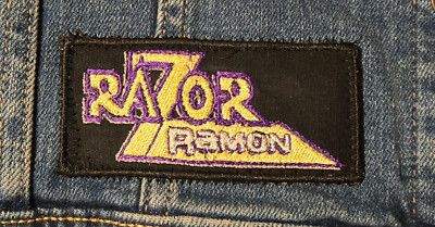 Razor Ramon Embroidered Patch – Say Hello to the Bad Guy! | eBay