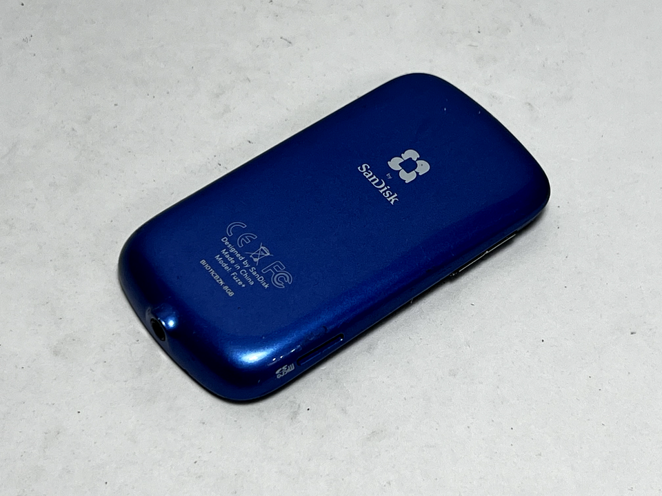 Sandisk Sansa Fuze + 8GB MP3 RADIO Player Plus Blue - TESTED | eBay