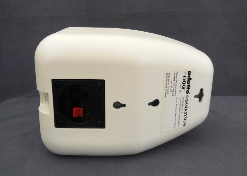 BIC Adatto A-1 White - Outdoor Weather Resistant Speakers by BIC ...