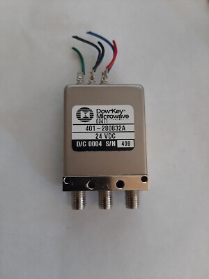Dow-Key Microwave 401-280832A SPDT Coaxial Switch 24VDC | eBay