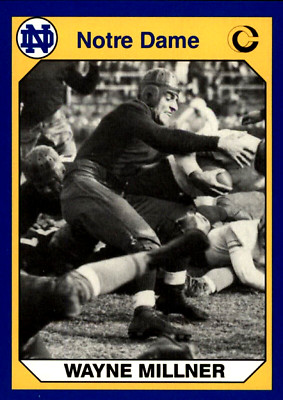 1990 Notre Dame 200 #104 Wayne Millner Notre Dame Fighting Irish | eBay