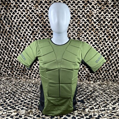 NEW Warrior Shield Paintball Chest Protector - Olive - Small/Medium | eBay