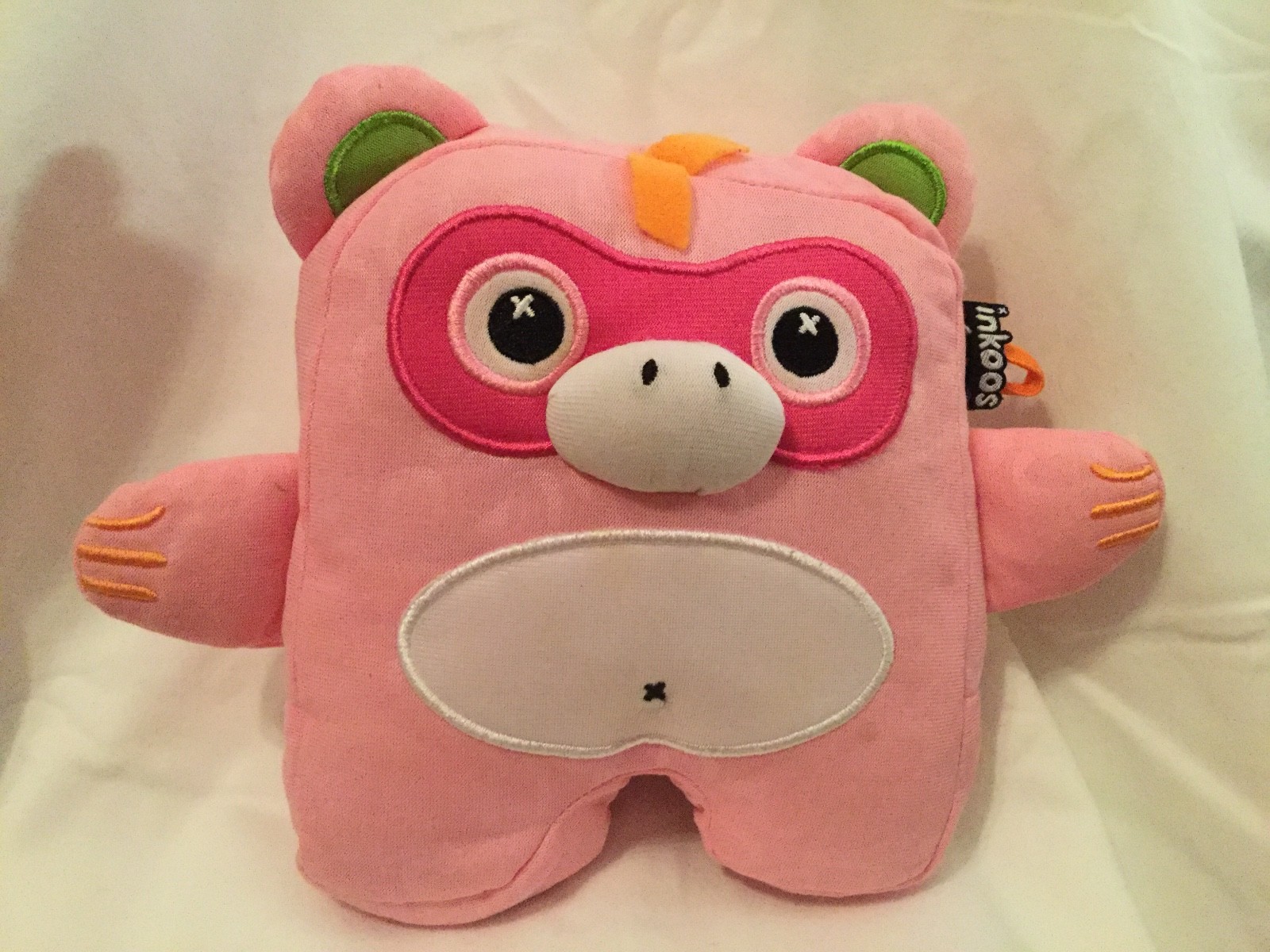 INKOOS 7" Pink Mini PIG Draw On Wash Off NO MARKER Plush Stuffed | eBay