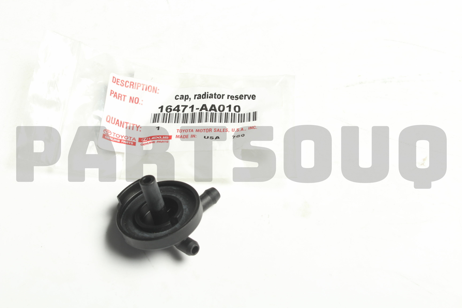 16471AA010 Genuine Toyota CAP SUB-ASSY, RESERVE TANK 16471-AA010 | eBay