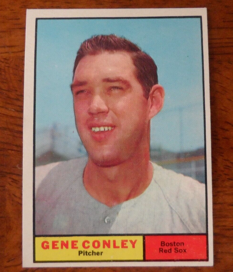 1961 TOPPS BASEBALL #193 GENE CONLEY BOSTON RED SOX EX/MT A-42 | eBay