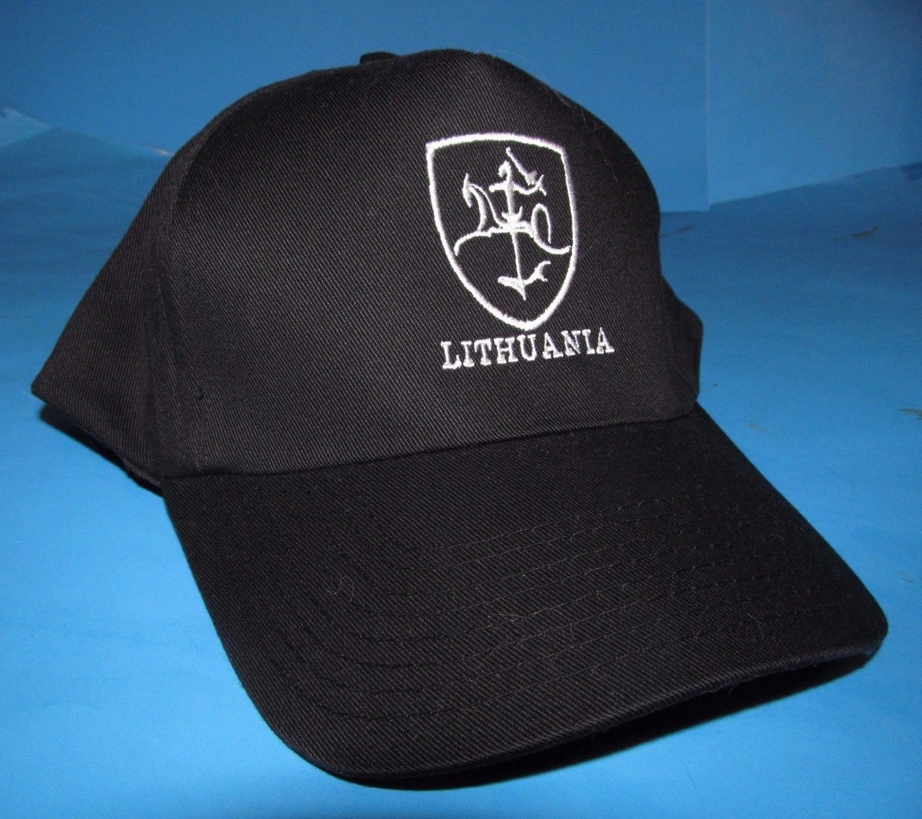 Lithuania Lithuanian Vytis Cap Hat Adult Knight Embroidered Cotton Golf ...