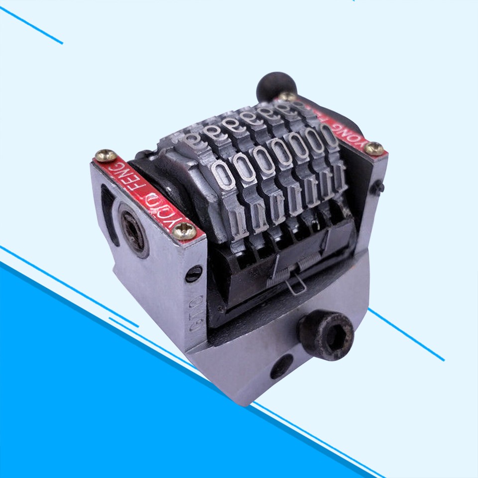 New Rotary Numbering Machine 7 Digits Numbering Box for GTO Heidelberg ...