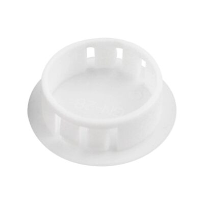 100PCS 8mm Plastic Hole Plugs Round Button Plugs Snap on Screw Caps ...