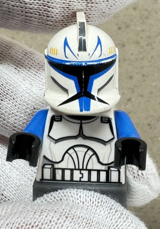 LEGO Star Wars Captain Rex Phase 1 with Visor RARE 7675 -Free Shipping ...