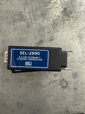 SEL-2890 Ethernet Transceiver – EIA-232 to 10BASE-T Serial Device ...