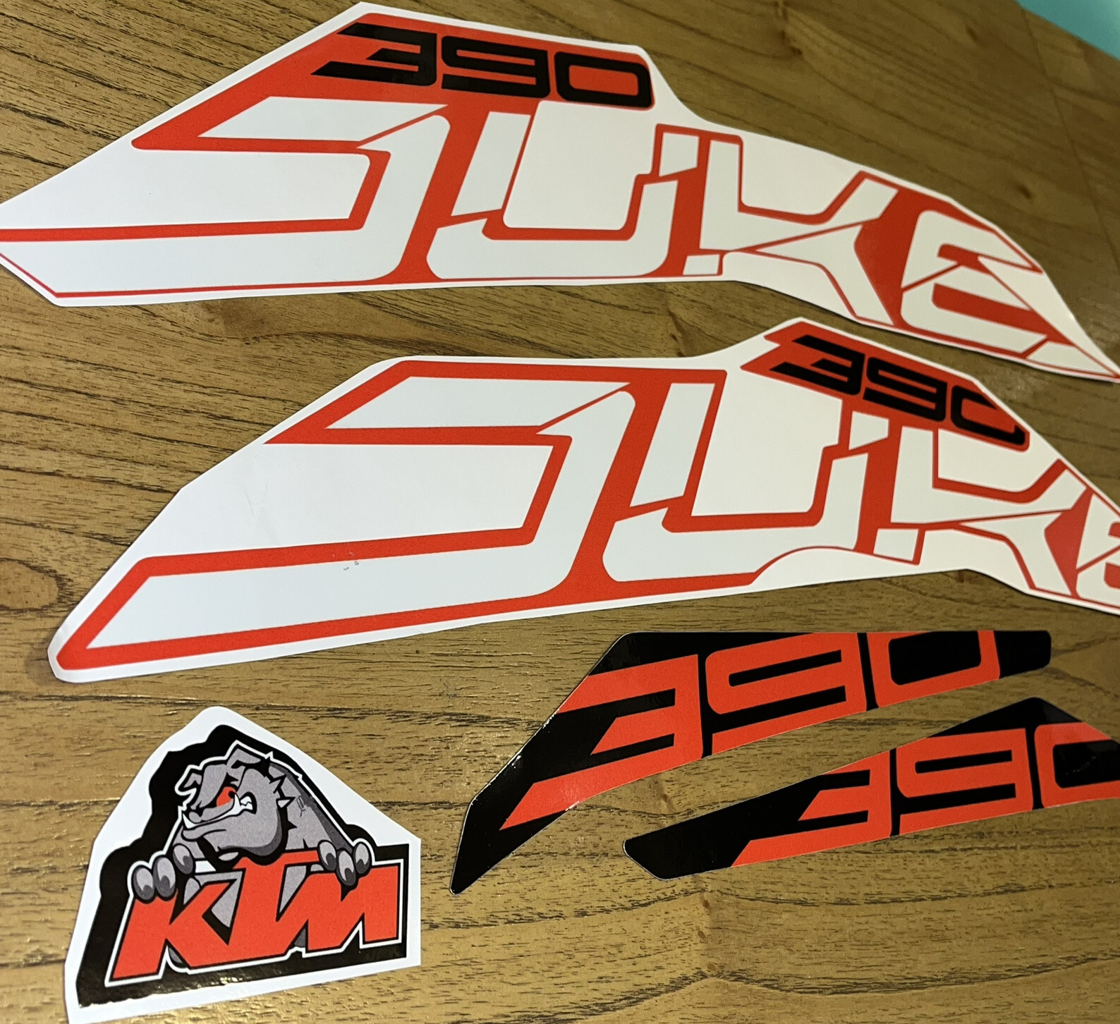 KTM DUKE 390. Full Graphics Kits. Decals (NJ) | eBay
