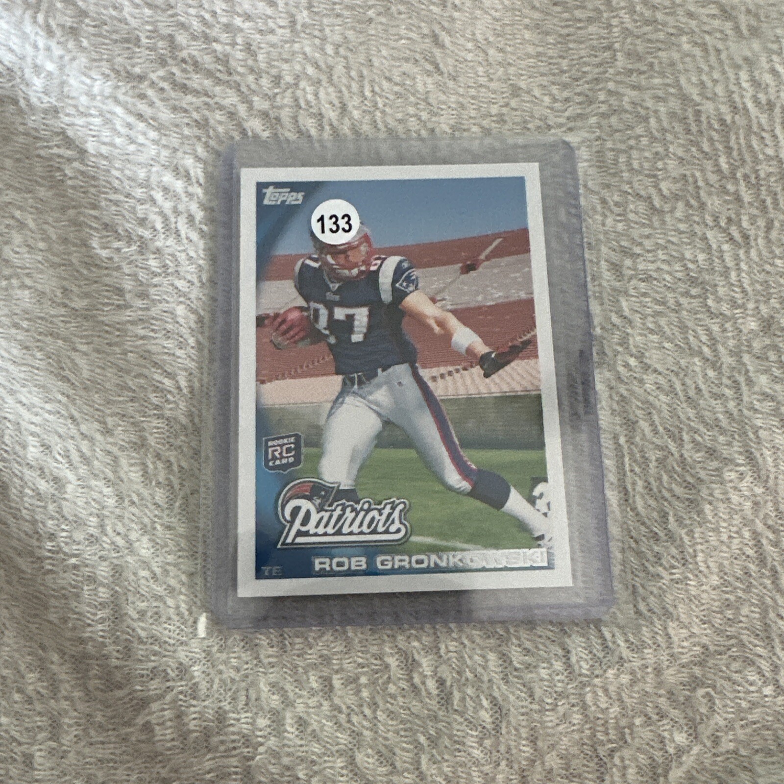 2010 Topps Rob Gronkowski Rookie Card RC #148 Patriots | eBay