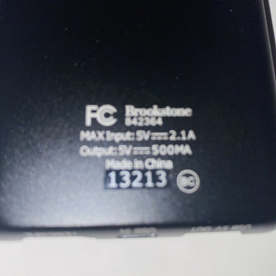 Brookstone Pocket Projector Slim DLP Texas Instruments For Movies ...