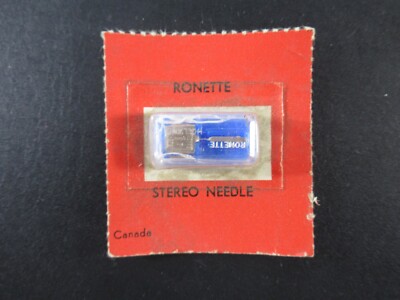 Ronette Stereo Needle NEW (O CD) | eBay