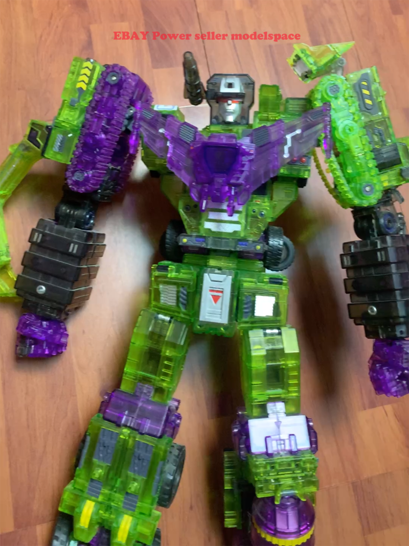ToyWorld TW-C07C Transformation Toy Devastator Transparent Ver Action ...