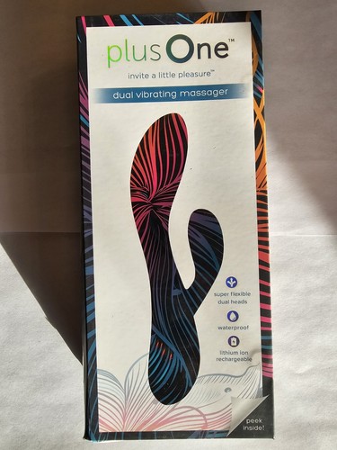 Plus One Dual Vibrating Massager Passion Pink 6704 | eBay