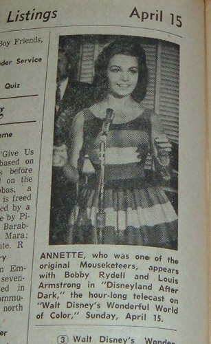 TV GUIDE~ANNETTE FUNICELLO~RED SKELTON~BUD COLLYER~CELY CARRILLO~MYRNA ...