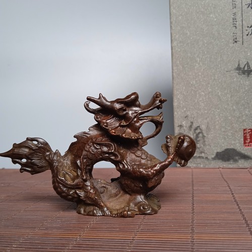 Chinese Antique Four Divine Beasts Blue Dragon Statue Collection | eBay