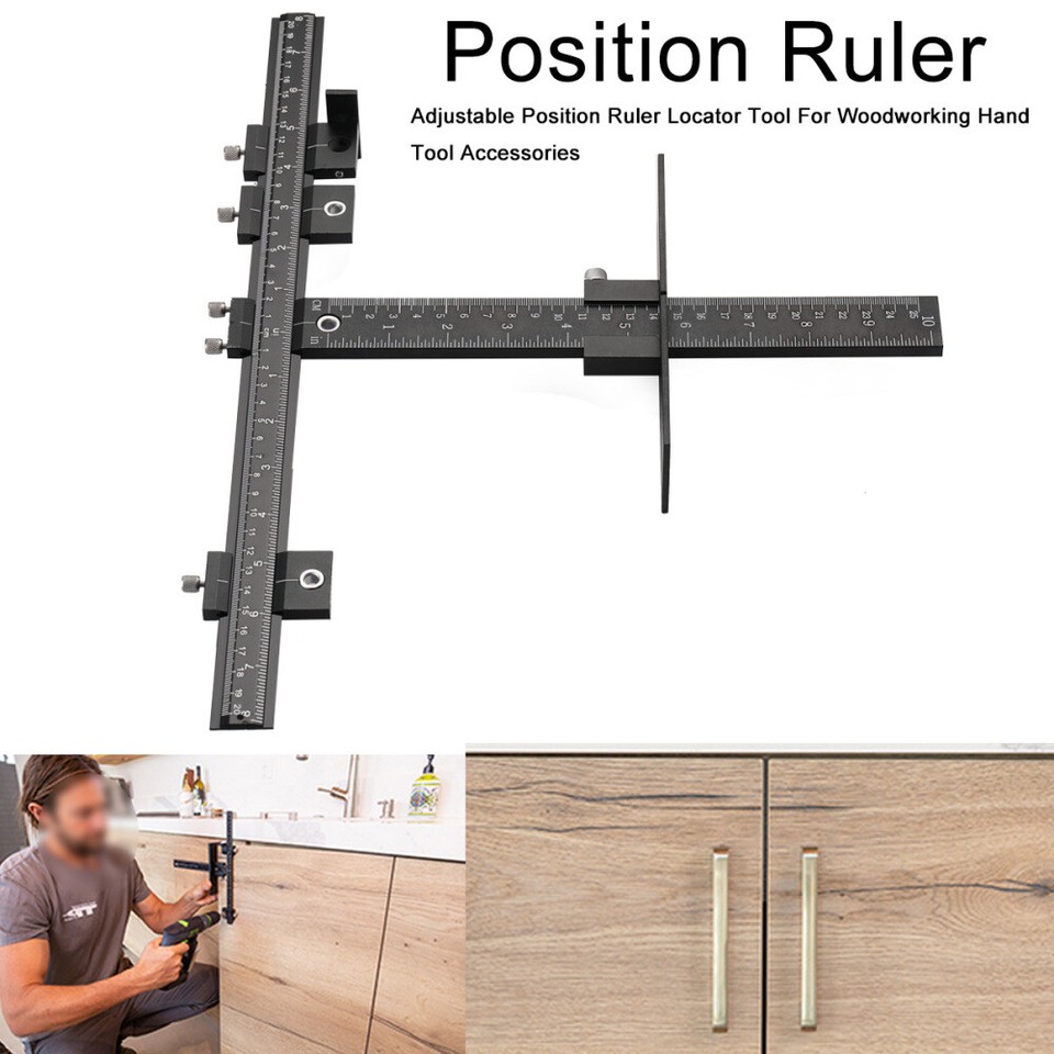 Cabinet Hardware Jig All Aluminum Alloy Cabinet Hole Drilling Template ...