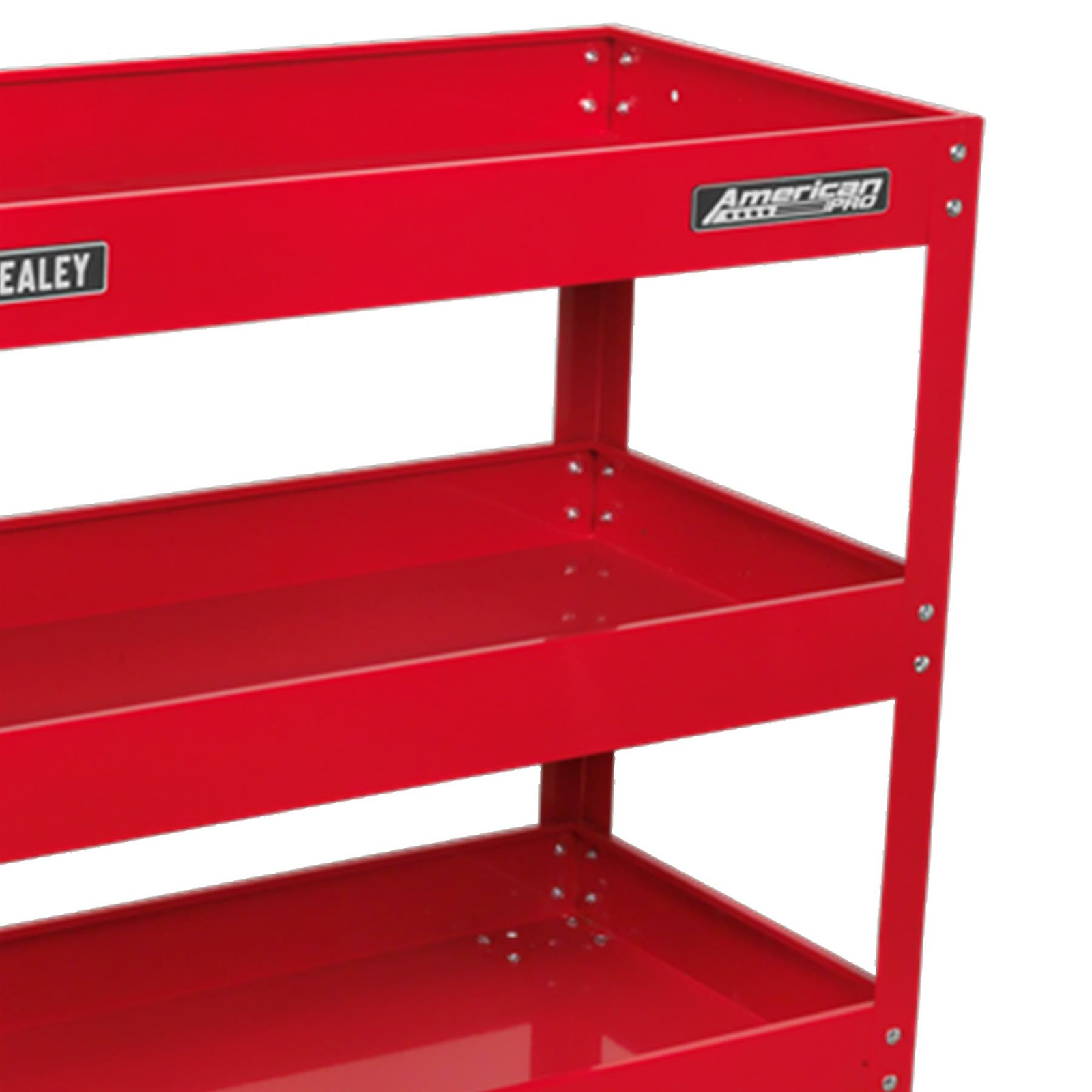 Sealey Workshop Trolley 3-Level Heavy Duty Garage & Workshop Trolley ...
