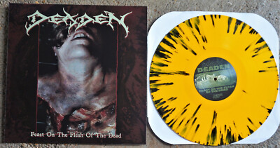 Deaden-Feast On The Flesh LTD Colored Splatter 12" LP Exhumed,Carcass ...