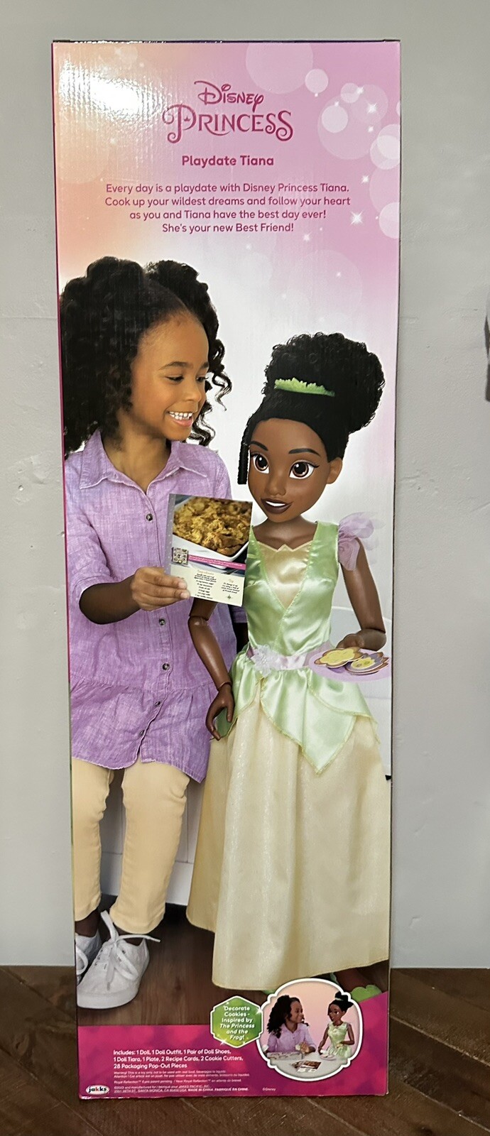 Disney Princess Playdate 32" Tiana Poseable Doll - (223584-1-SOC) for ...