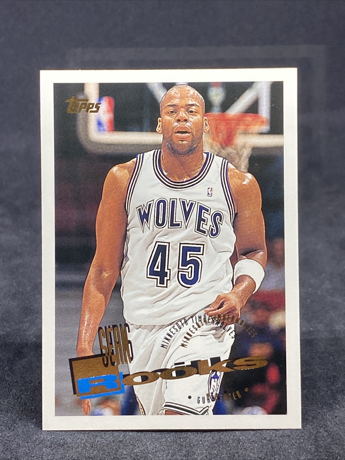 SEAN ROOKS 1996 Topps Basketball #252 TIMBERWOLVES | eBay