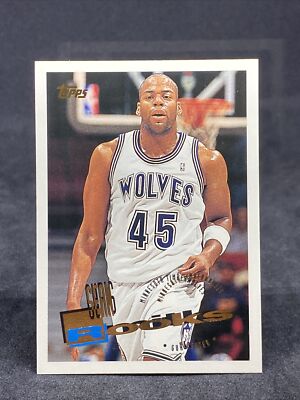 SEAN ROOKS 1996 Topps Basketball #252 TIMBERWOLVES | eBay