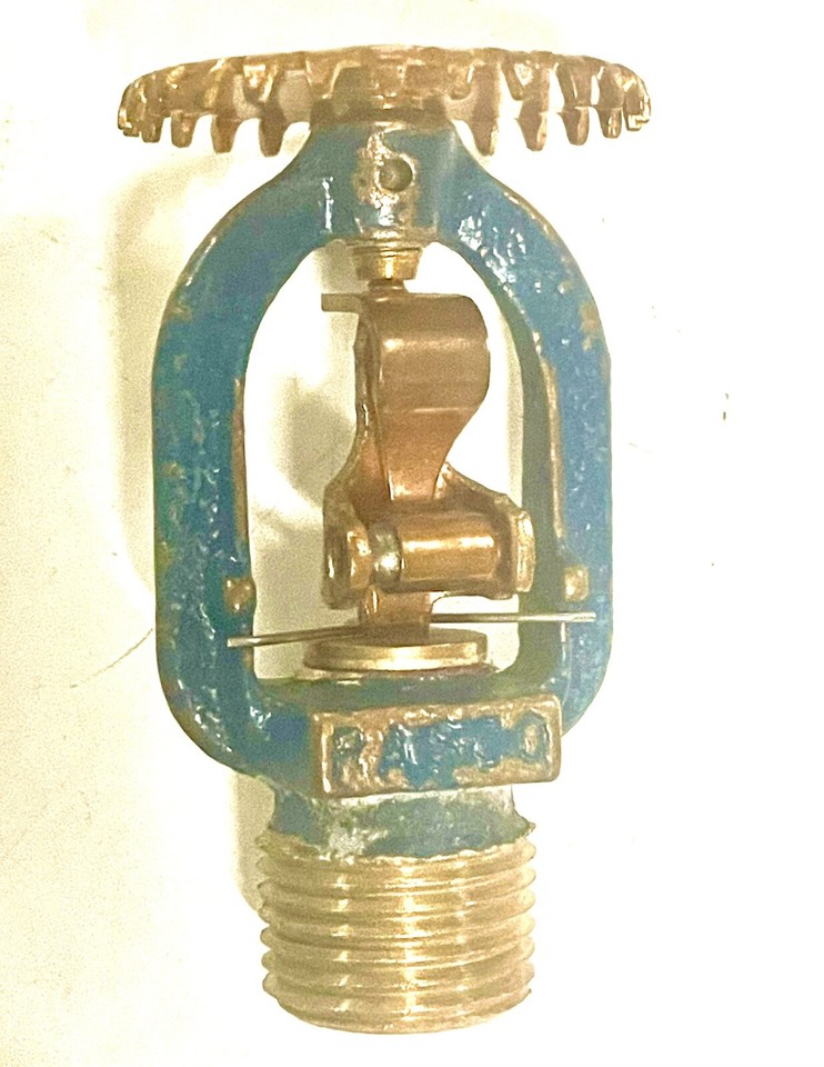 286*F Fusible Link Brass Upright Sprinkler, Rasco Reliable Model G, 1/2 ...