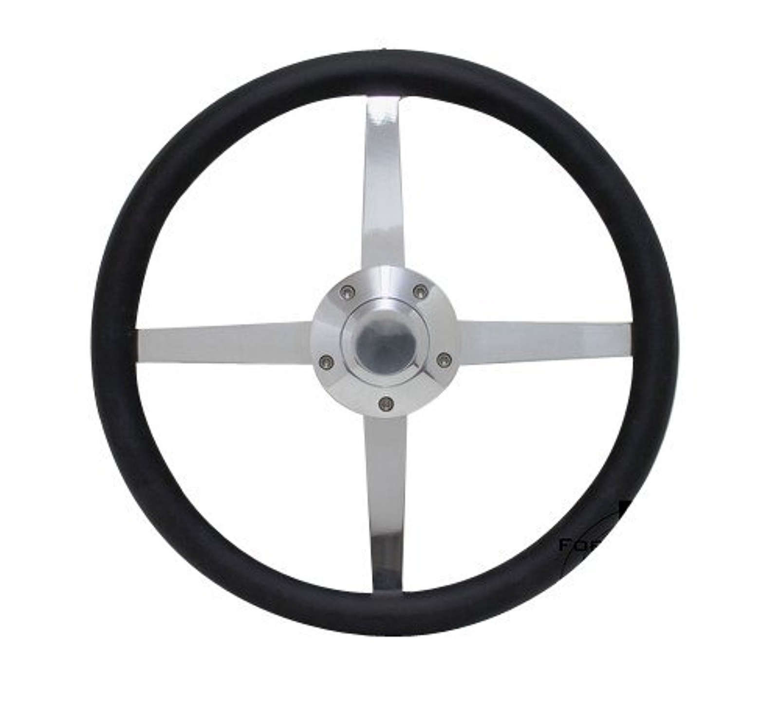 14" ForeverSharp Lakester 4 Spoke Steering Wheel w/ Black Half Wrap | eBay