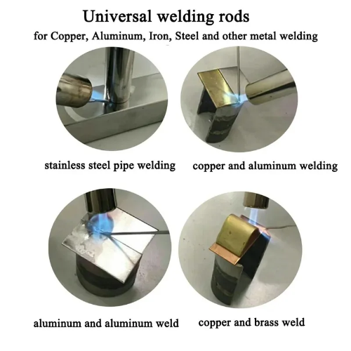 Easy Melt Welding Rods Steel Aluminum Copper Iron Metal Weld Cored ...