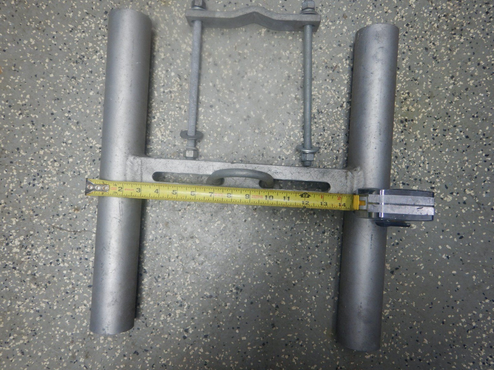 Tower Dual Mast Pipe mount for Antenna, Ham Radio or RRH W/Brackets and ...