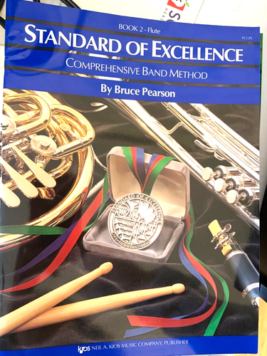 Standard of Excellence Comprehensive Band Method Flute Book 2 ...