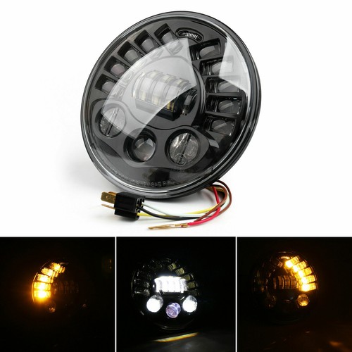 7" Headlight LED High Low Beam Lamp For BMW R1200 R Nine T 2014-2016 ...