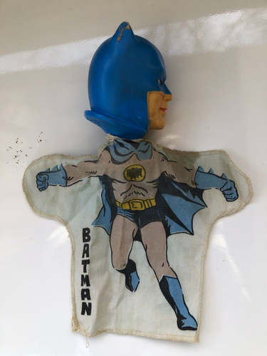 Vintage 1966 BATMAN Hand Puppet / Ideal Toy Corp - TV Series | eBay