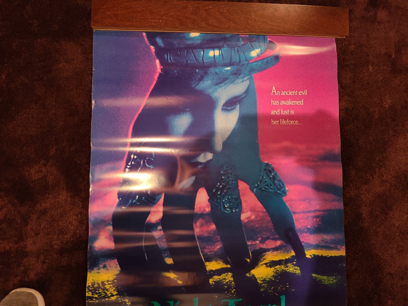 Night Angel Movie Poster Staring Isa Anderson Linden Ashby Debra Feuer ...