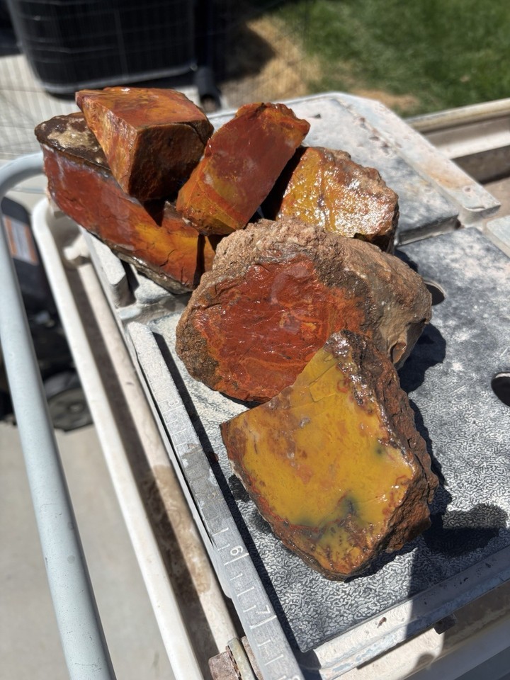 San Rafael Swell Jasper, Utah High End Gem Quality Rock~stone Knapping ...