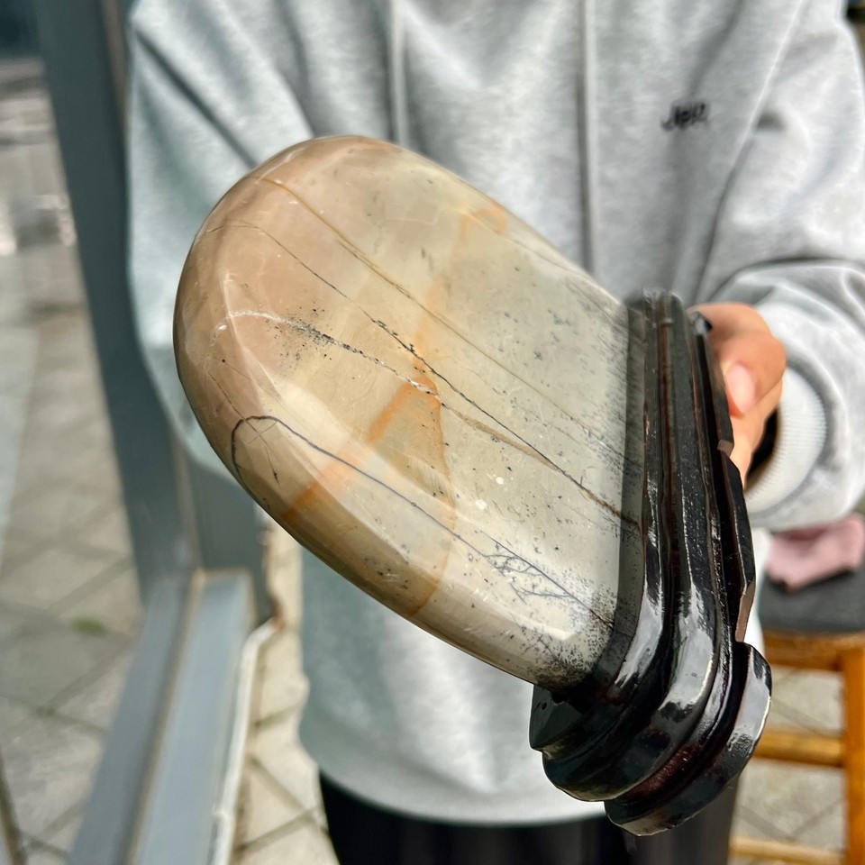 3.9LB Natural Chinese tree shaped limestone image, stone made rural ...