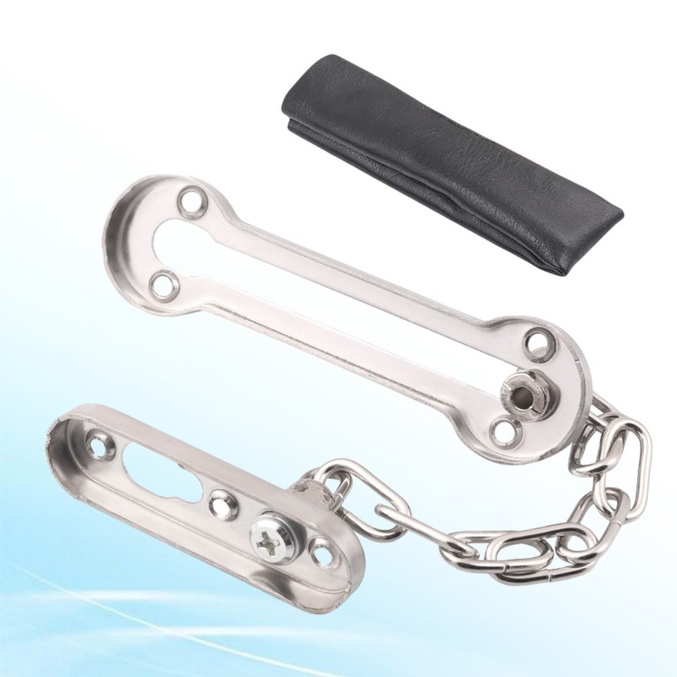 Sliding Door Lock Stainless Steel Door Lock Chain Bolt Safety Chain ...