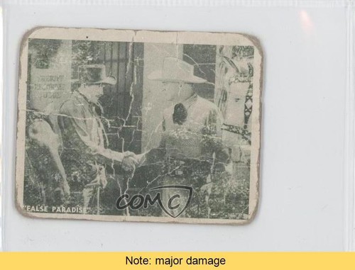 1950 Topps Hopalong Cassidy R712-2 False Paradise Strange Alliance #87 ...