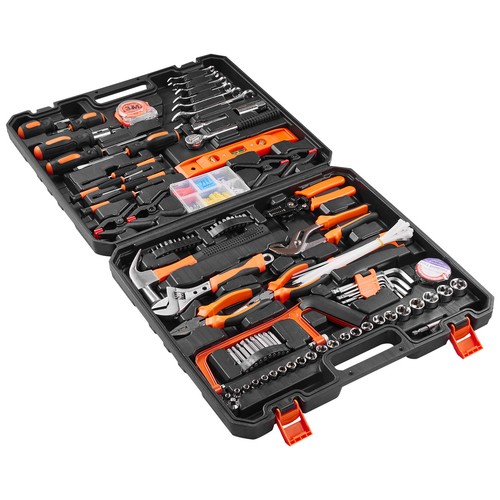 Tool Kit 216 Piece General Household Hand Tool Set with Portable Tool ...