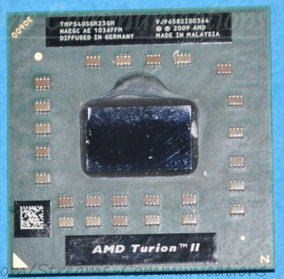AMD Turion II Dual-Core P540 Laptop CPU Processor S1 2.4GHz ...