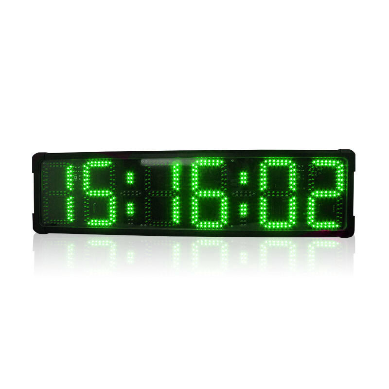 Large Blue LED Digital Outdoor Race Clock Time Trial Timer Big ...
