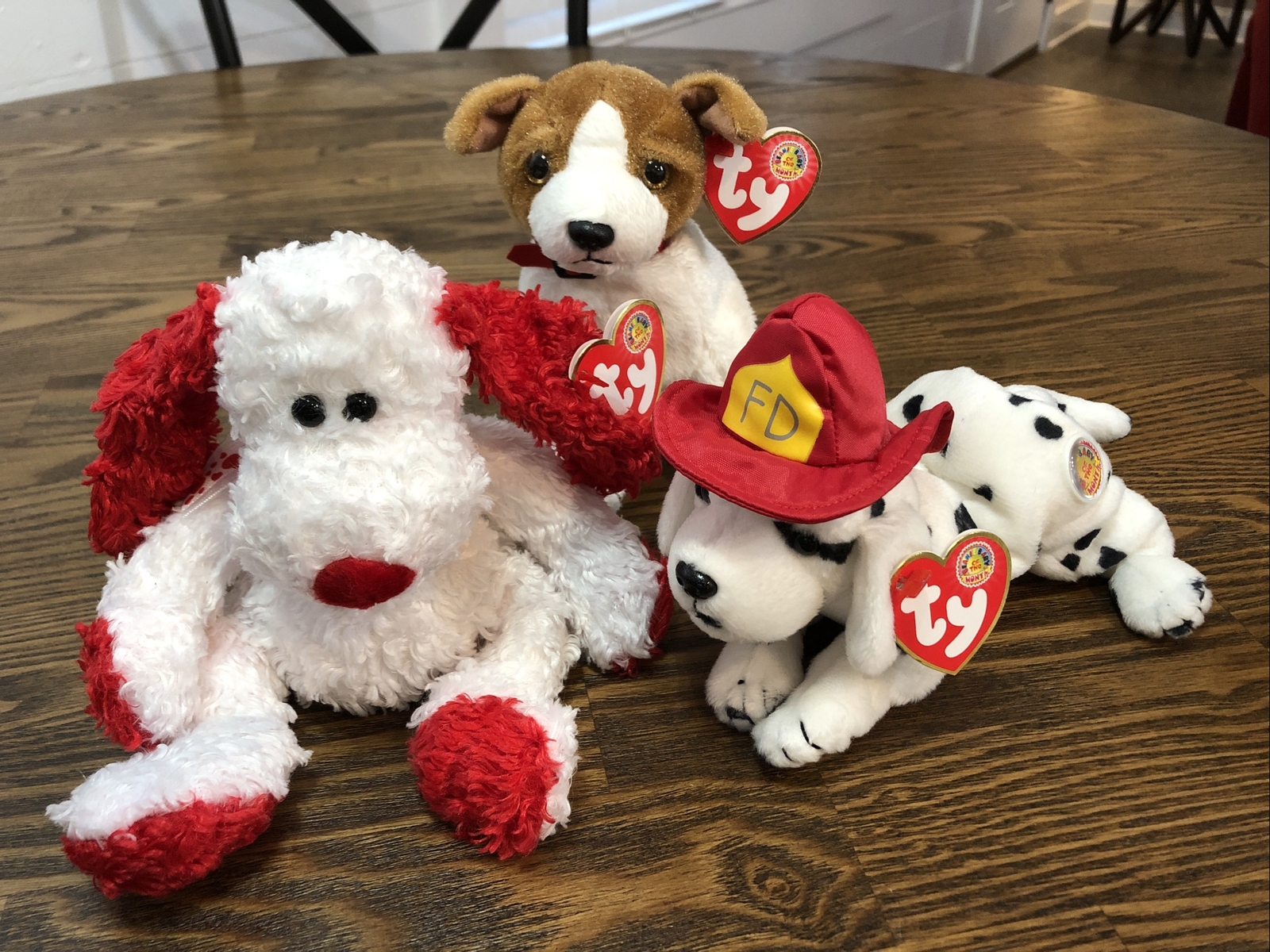 Ty Beanie Babies Beanie Baby Of The Month Dog Lot Adonis, Kippy ...