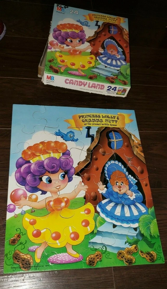 Candyland Princess Lolly Vintage 1990 Milton Bradley Candy Land 24