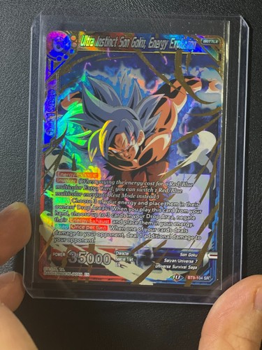 PACK FRESH Ultra Instinct Son Goku Energy Explosion. Ready for grading ...