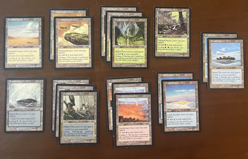 MTG Lot of Vintage Non Basic Lands with Cycling, Onslaught Urza’s Saga ...
