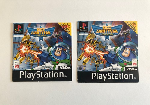 Buzz Lightyear Of Star Command (PS1) *Manual & Cover Only* | eBay