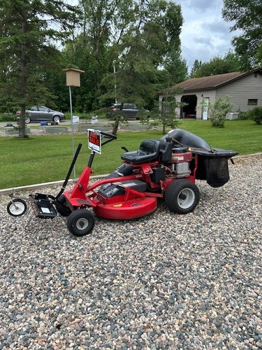 snapper riding mower used, all attachments, runs well | eBay