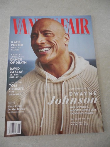 VANITY FAIR Magazine, NOVEMBER 2021, DWAYNE JOHNSON THE ROCK Cover, TOM ...